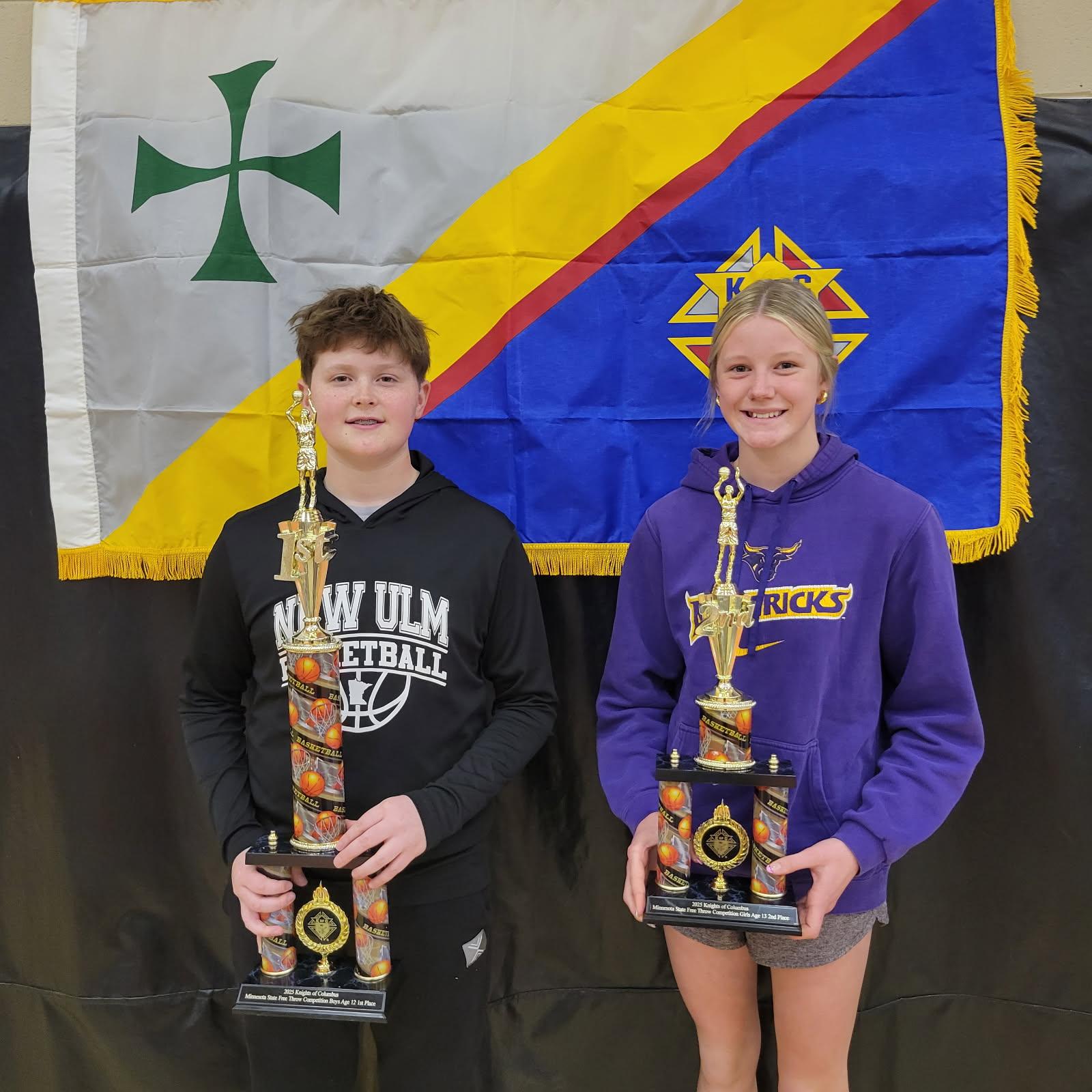 Collins takes 1st, Hammer 2nd at KOC State Free Throw Championship ...